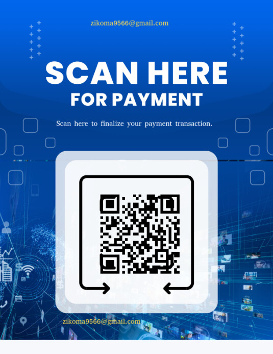 Scan here Template | PosterMyWall