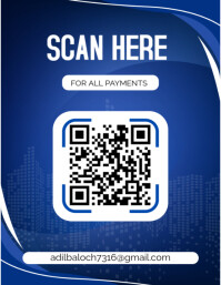 Scan here and pay Template | PosterMyWall