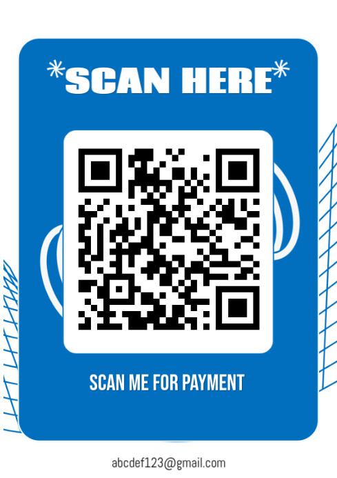 Plantilla de SCAN ME FOR PAYMENT | PosterMyWall