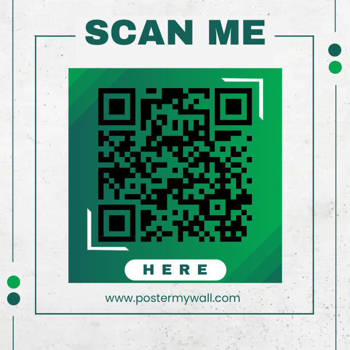 Copy of Scan Me Pos Instagram | PosterMyWall