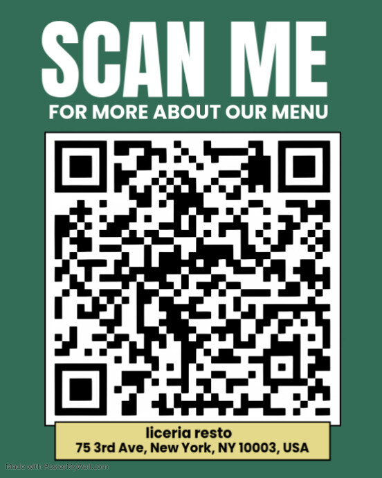 Scan Me Qr Code Instagram Portrait Template | PosterMyWall