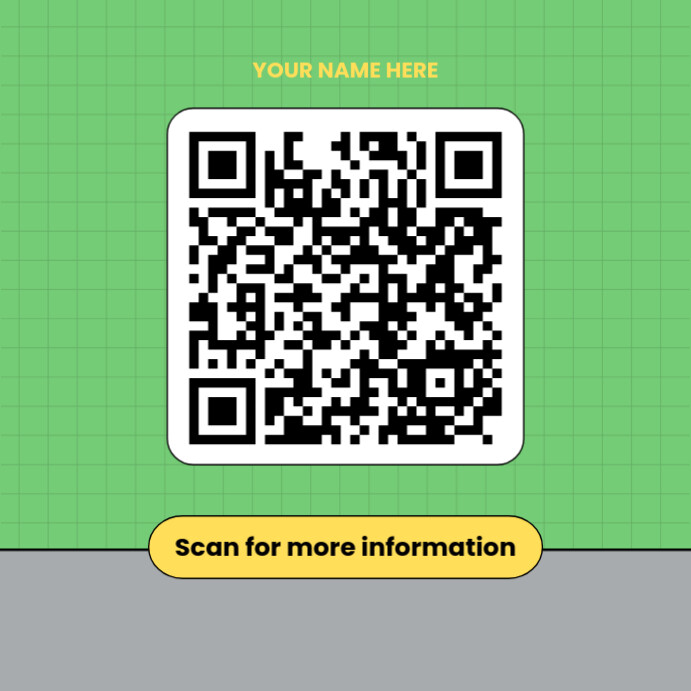 Modèle Scan Me Qr Code Instagram Post | PosterMyWall