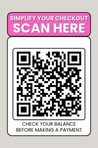 Scan Qr Code Flyer poster Template | PosterMyWall