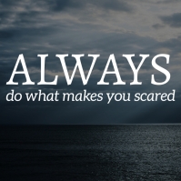 Scared Template | PosterMyWall