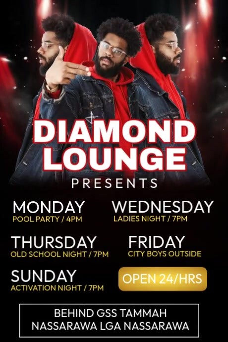 สำเนา Schedule of Events | PosterMyWall