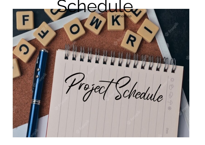 schedule postcard design template | PosterMyWall