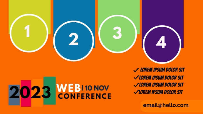 Copy of schedule template | PosterMyWall