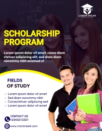 Scholarship Flyer Template | PosterMyWall