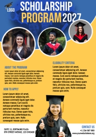 Scholarship Anouncement Advertisement Template | PosterMyWall