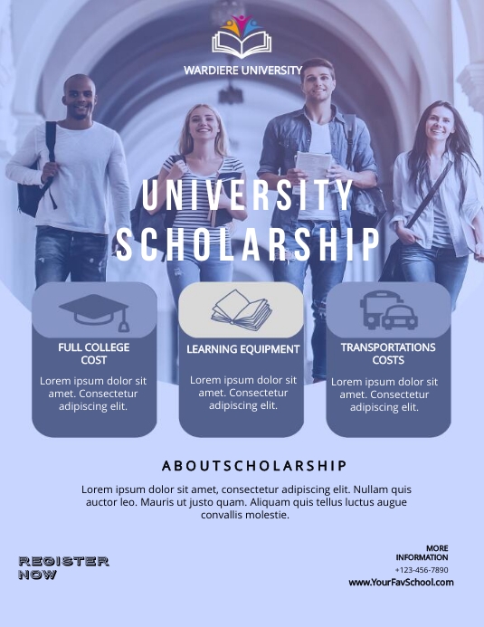 Scholarship Program Template | PosterMyWall