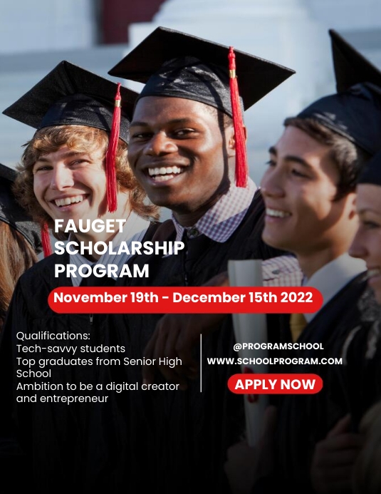 Copy of Scholarship Program | PosterMyWall
