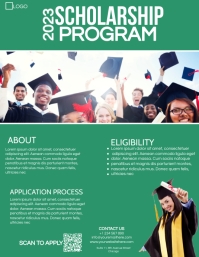 PROFESSIONAL EDUCATION SCHOLARSHIP AD FLYER TEMPLATE | PosterMyWall
