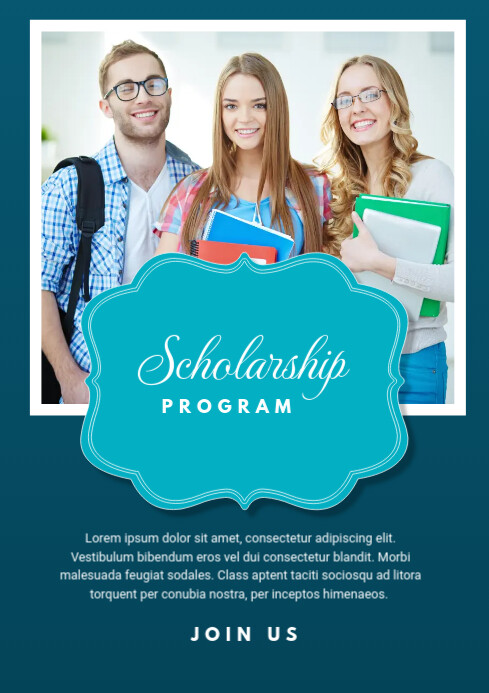 Scholarship Program Template | PosterMyWall
