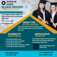 Scholarship Program Poster Template | PosterMyWall
