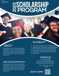 PROFESSIONAL EDUCATION SCHOLARSHIP AD FLYER TEMPLATE | PosterMyWall
