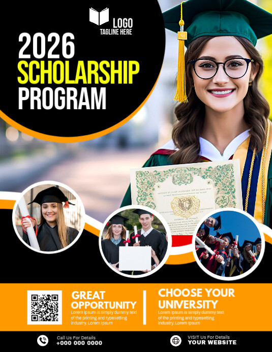 SCHOLARSHIP PROGRAM Template | PosterMyWall