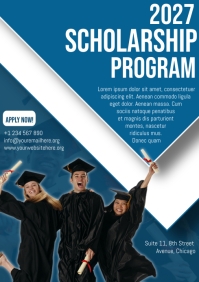 Scholarship Anouncement Advertisement Template | PosterMyWall