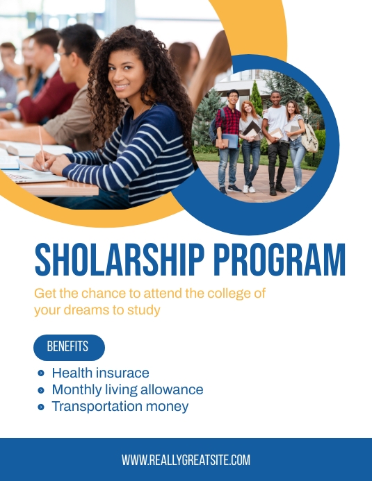 Scholarship Program Template | PosterMyWall