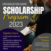 Scholarship Template | PosterMyWall