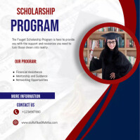scholarship program Template | PosterMyWall