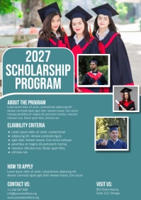 Scholarship Anouncement Advertisement Template | PosterMyWall