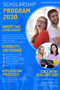 Scholarship Program Poster Template | PosterMyWall