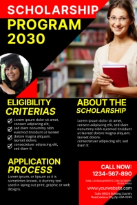 Scholarship Program Poster Template | PosterMyWall