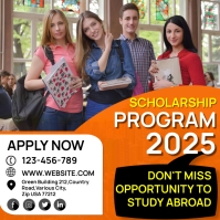 Scholarship Program Template | PosterMyWall