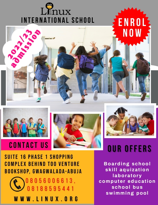 SCHOOL (1) Template | PosterMyWall