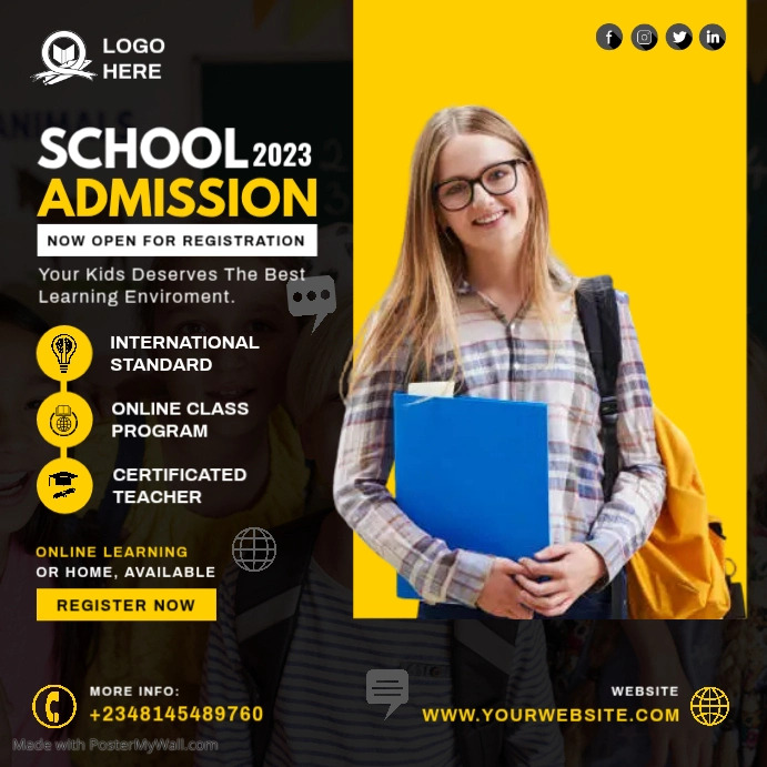 school (3) Template | PosterMyWall