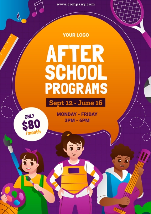 Plantilla de SCHOOL ACTIVITIES | PosterMyWall