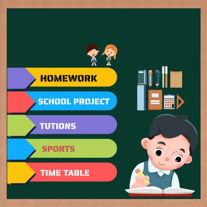 School activity Poster Flyer Template | PosterMyWall