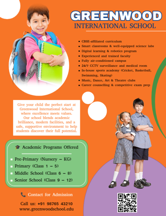 School Ad Template | PosterMyWall