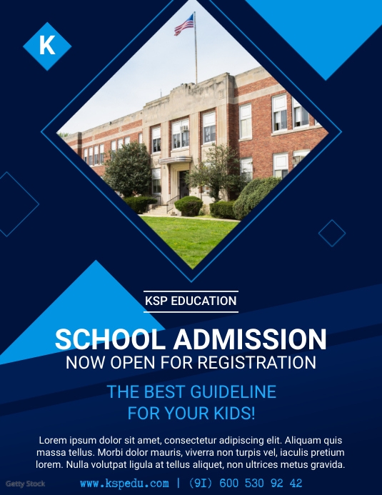 School Admission | College Admission | Study Template | PosterMyWall