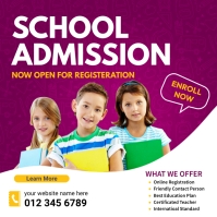 School Registration Ads Template | PosterMyWall