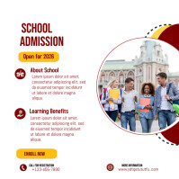 school admission open advertisement Template | PosterMyWall