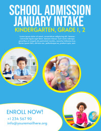 2024 school admission Template | PosterMyWall