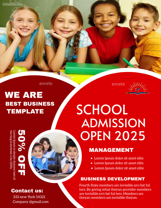 School admission open 2025 Templat | PosterMyWall