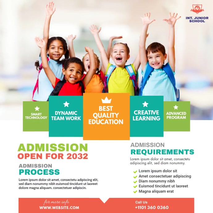 Copy of School Admission Open Ad | PosterMyWall