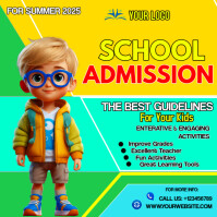 School Admission Open Template | PosterMyWall