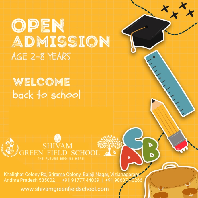 Copy of School Admission Open | PosterMyWall