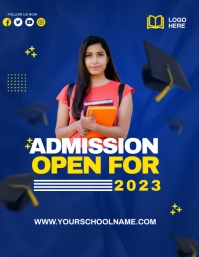 School Admission Open Template | PosterMyWall