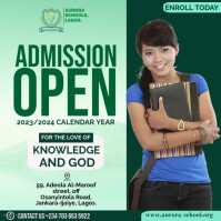 School Admission Open Template | PosterMyWall