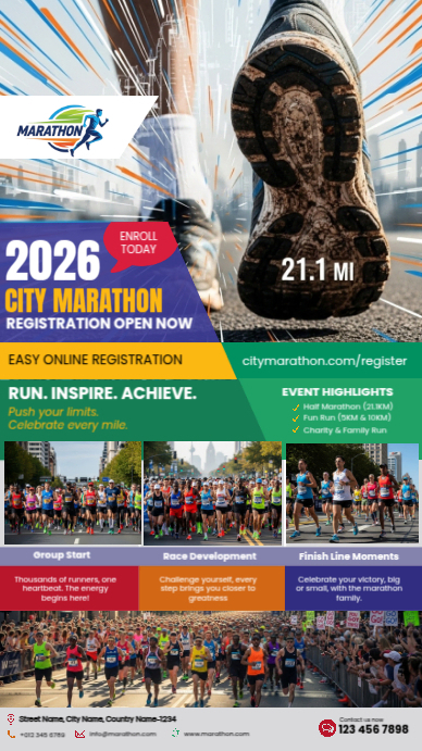 School Admission Opening Template | PosterMyWall