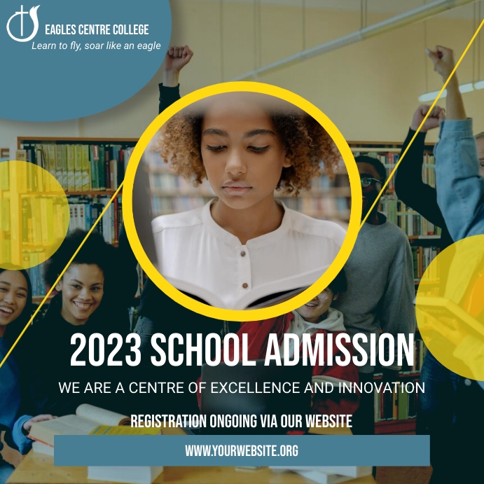SCHOOL ADMISSION POSTER Template | PosterMyWall