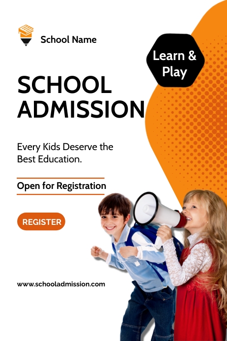 Copy of School Admission Poster Post | PosterMyWall