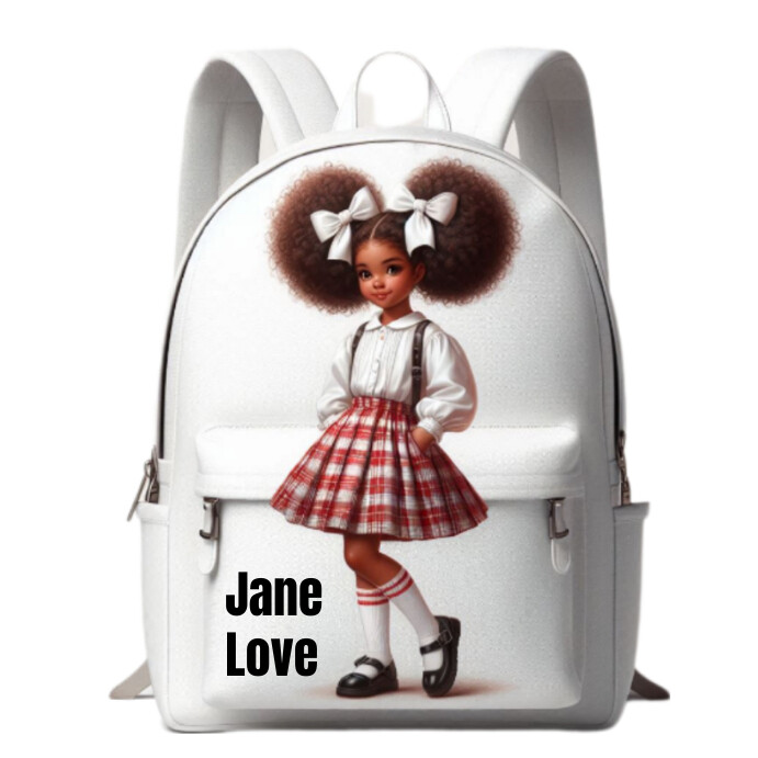 School Back Pack Template | PosterMyWall