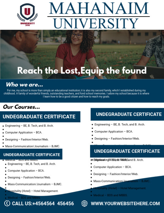 Computer Education Brochure Design