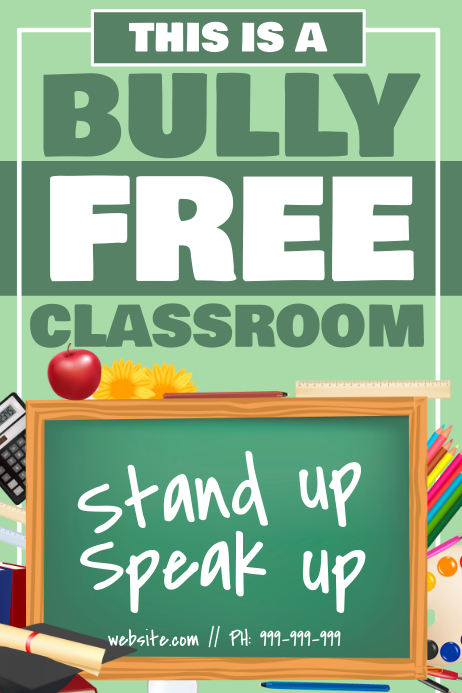 Copy of School Bully Poster | PosterMyWall