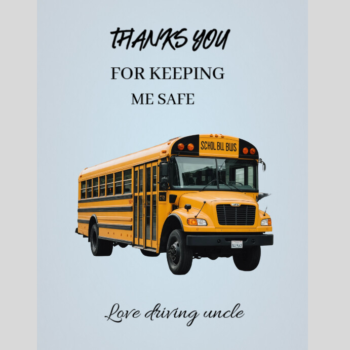 School bus Template | PosterMyWall
